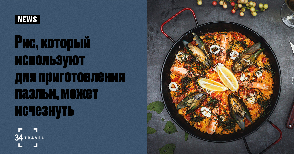 Испанский рис, который используют для приготовления паэльи, может ...